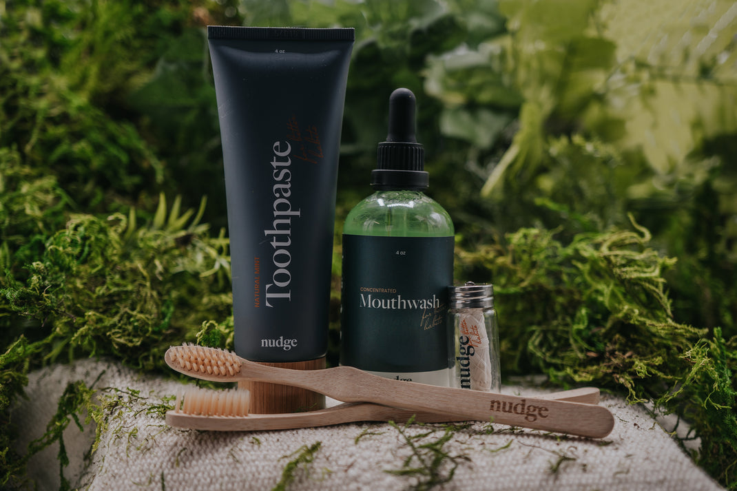 Nudge Oral Care | Fluoride Free Toothpaste with Nano Hydroxyapatite – nudge